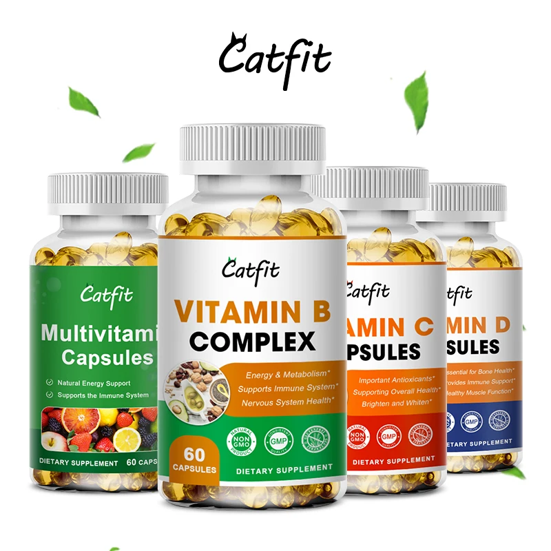 Catfit-Multivitamin-Capsules-Men-Vitamin-Nutrition-Dietary-Supplement ...