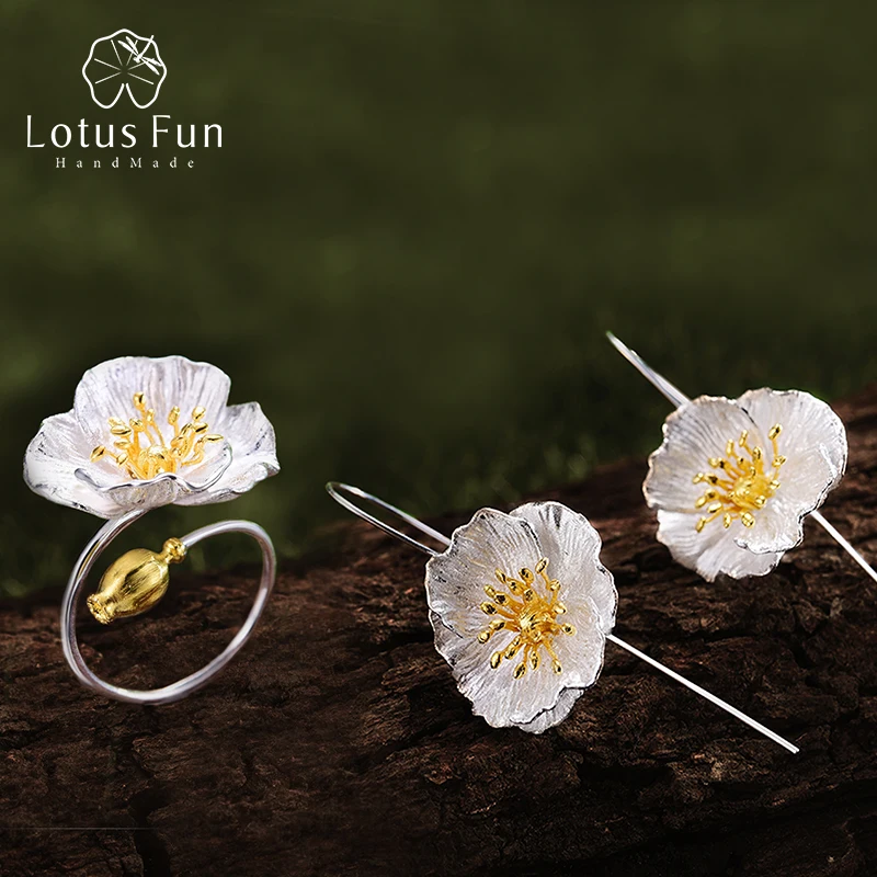 925 Sterling Silver Lotus Fun | Real Silver 925 Jewelry Lotus - 925 Sterling Silver - Aliexpress