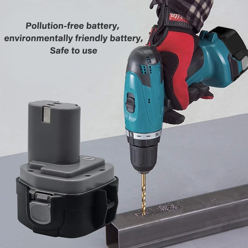 PA12 1220 1222 1234 12V 3000mAh Replacement Battery For Makita Power ...