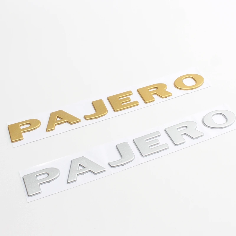 5X-PAJERO-Emblem-Sticker-Pajero-Trunk-Rear-Sticker-Hood-Sticker-For ...