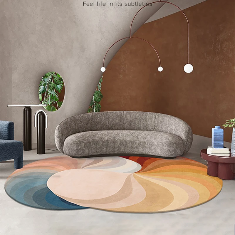 Rainbow Rugs Living Room | Bedside Rainbow Carpet | Rainbow Round ...