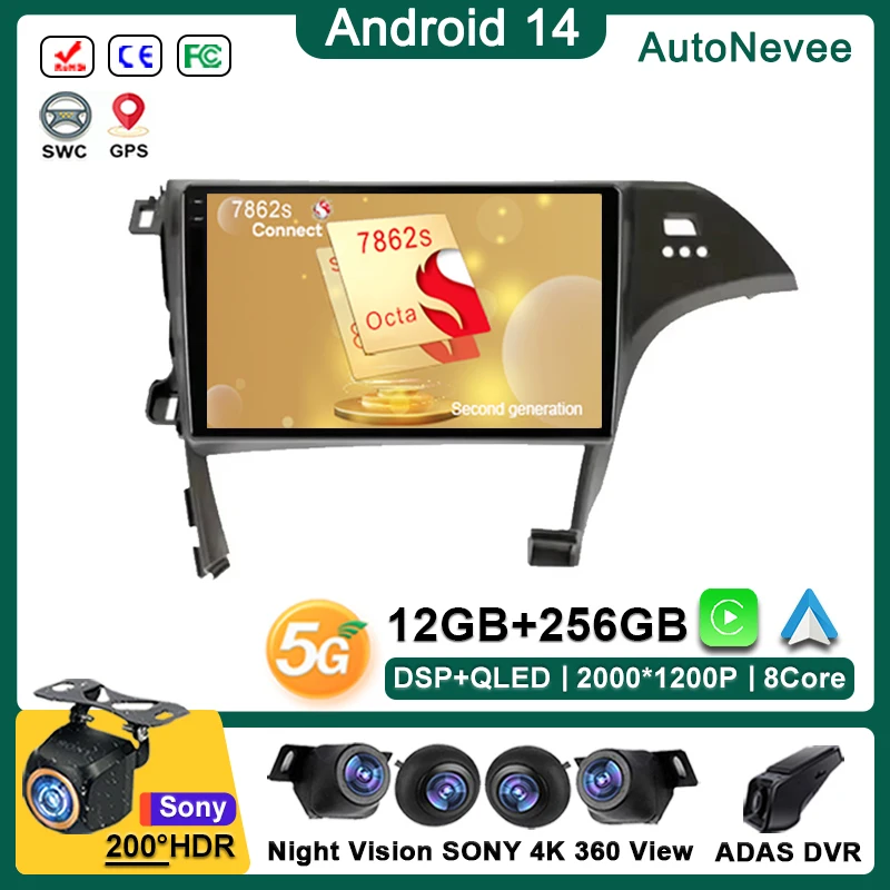 Android-14-Multimedia-For-Toyota-Prius-XW30-2009-2015-Car-Player-GPS ...