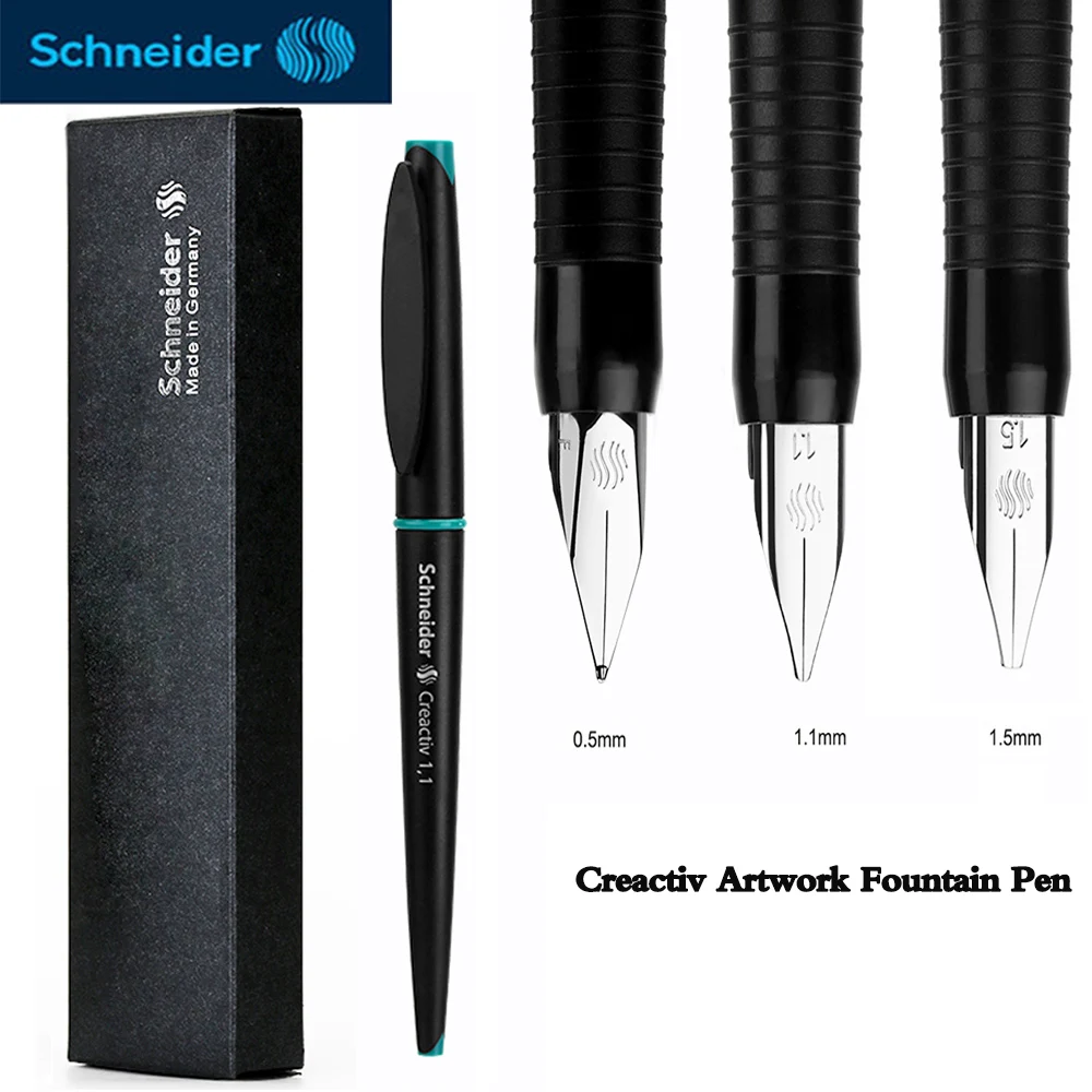 Schneider-CREACTIV-Art-Fountain-Pen-Practice-Calligraphy-Writing ...