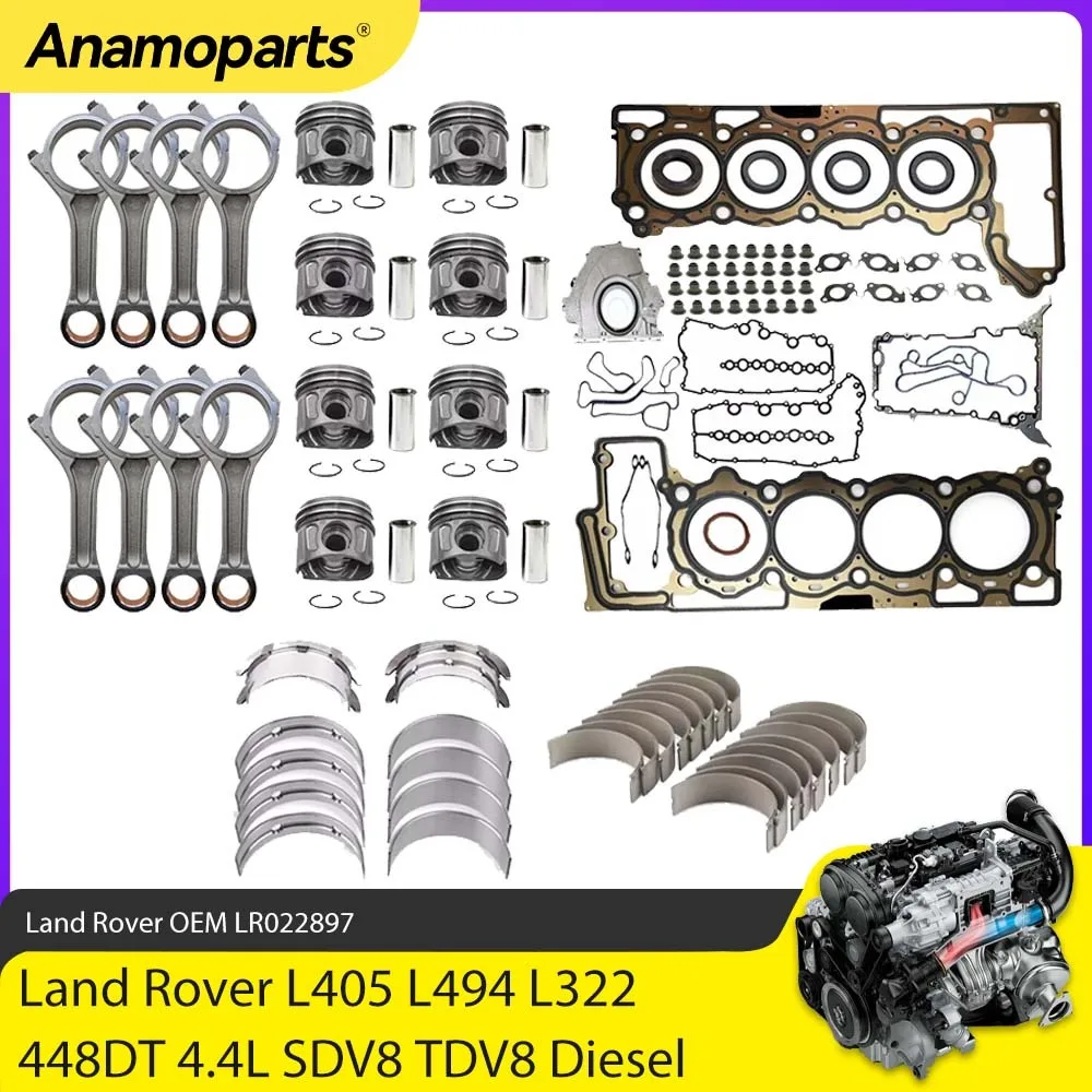 Engine-Parts-Overhaul-Kit-Fit-4-4-L-448DT-Diesel-For-Land-Rover-Range ...
