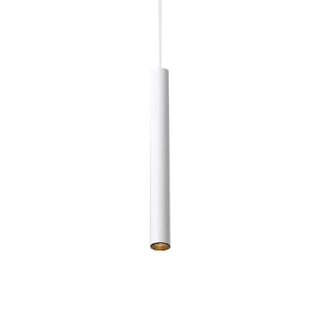 Led Ceiling Chandelier Pendant Light Long Tube Hanging Lamp Home Decor ...