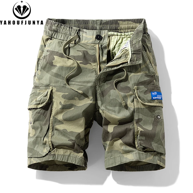 New Men Summer Outdoor Leisure Camouflage Comfortable Shorts Men ...