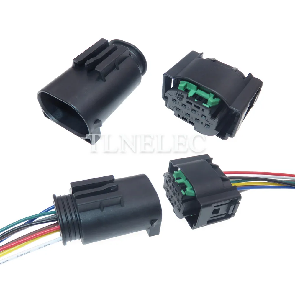 8 Pin Way Auto Wire Connector Car Small Current Sockets 4F0972708 1 ...