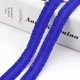 10/20/50Yards 1.3cm Elastic Bands Double Ruffle Stretch Rubber Ribbon ...