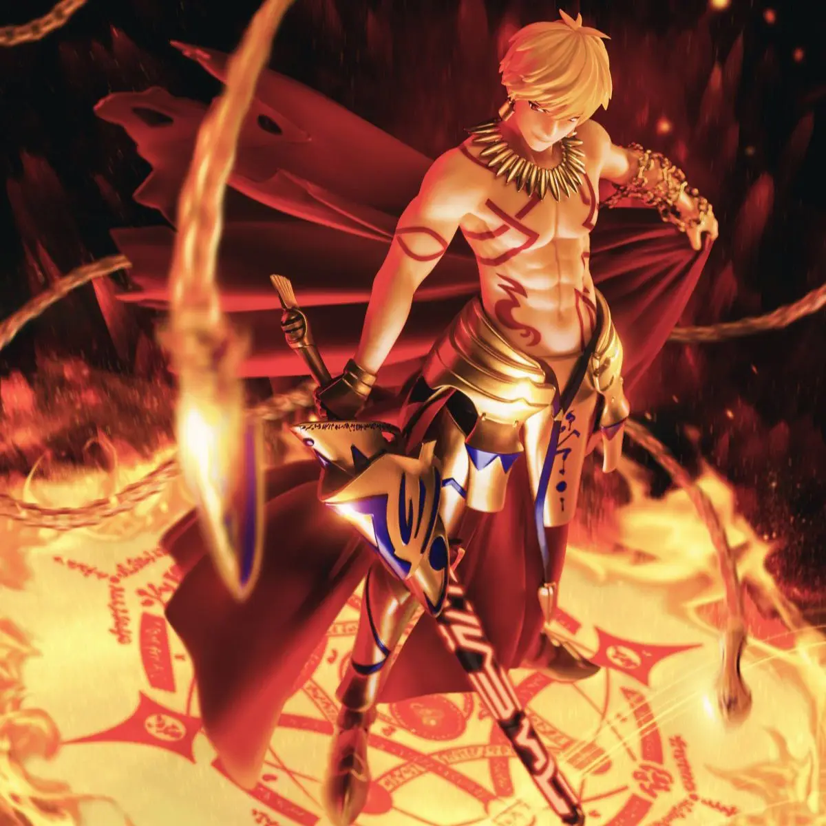 Archer gilgamesh 1/8 fate/grand order anime figura de ação presente ...
