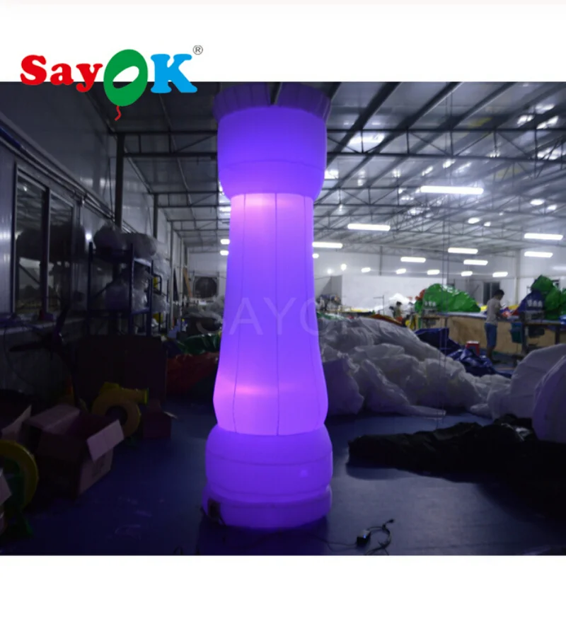 SAYOK-Giant-Inflatable-Chess-Pieces-Inflatable-Chess-Model-with-Led ...