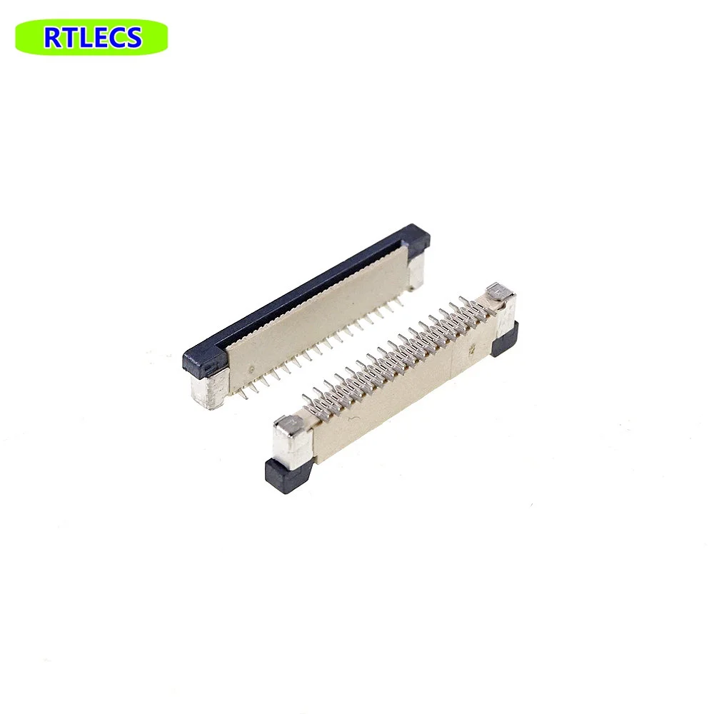 10Pcs FFC FPC Connector 0.5 MM Vertical 33 Circuit 33 Pin SMT Surface ...