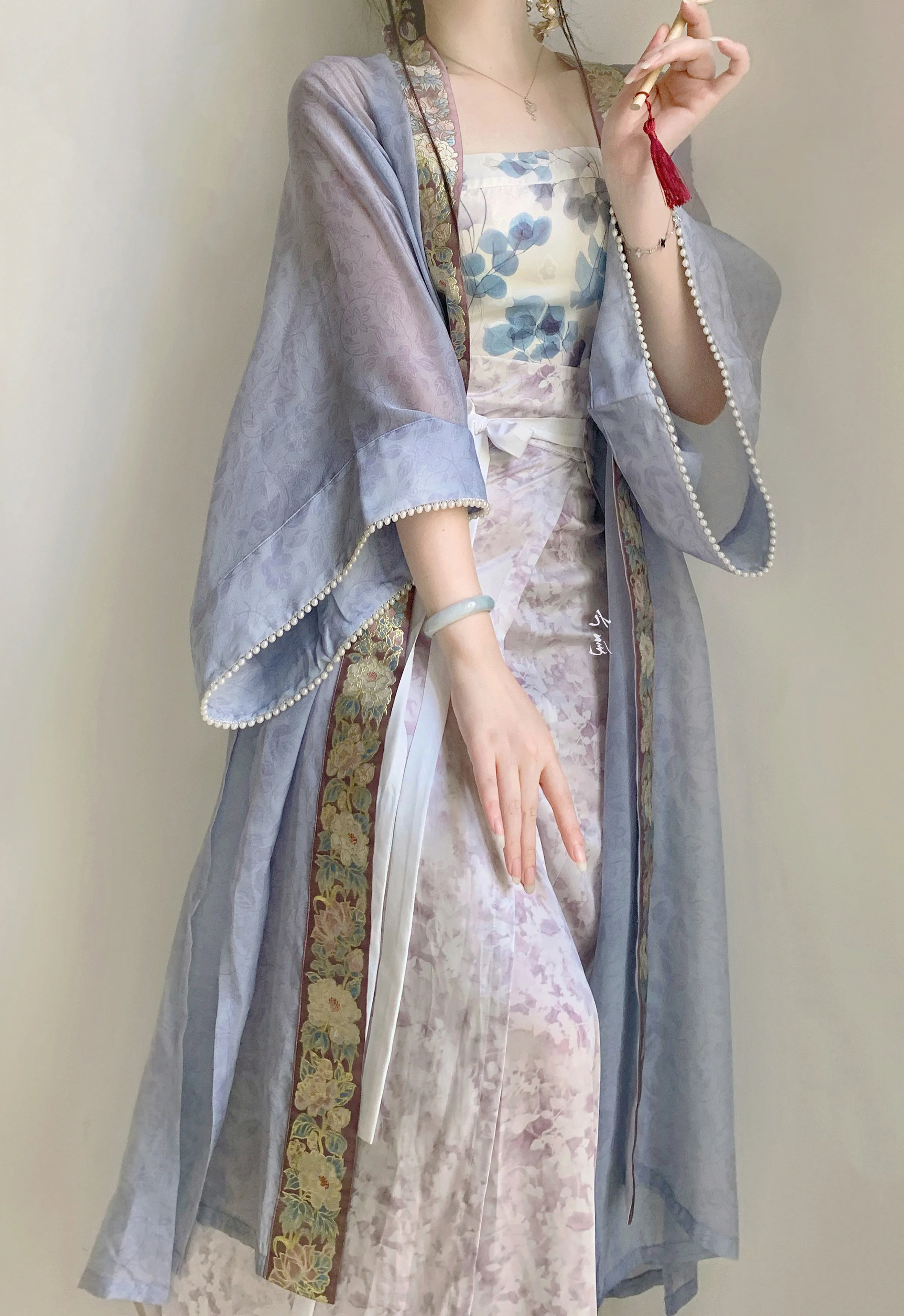 Elegante-Changgan-Temple-Han-roupas-femininas-conjunto-Hanfu-Dinastia ...