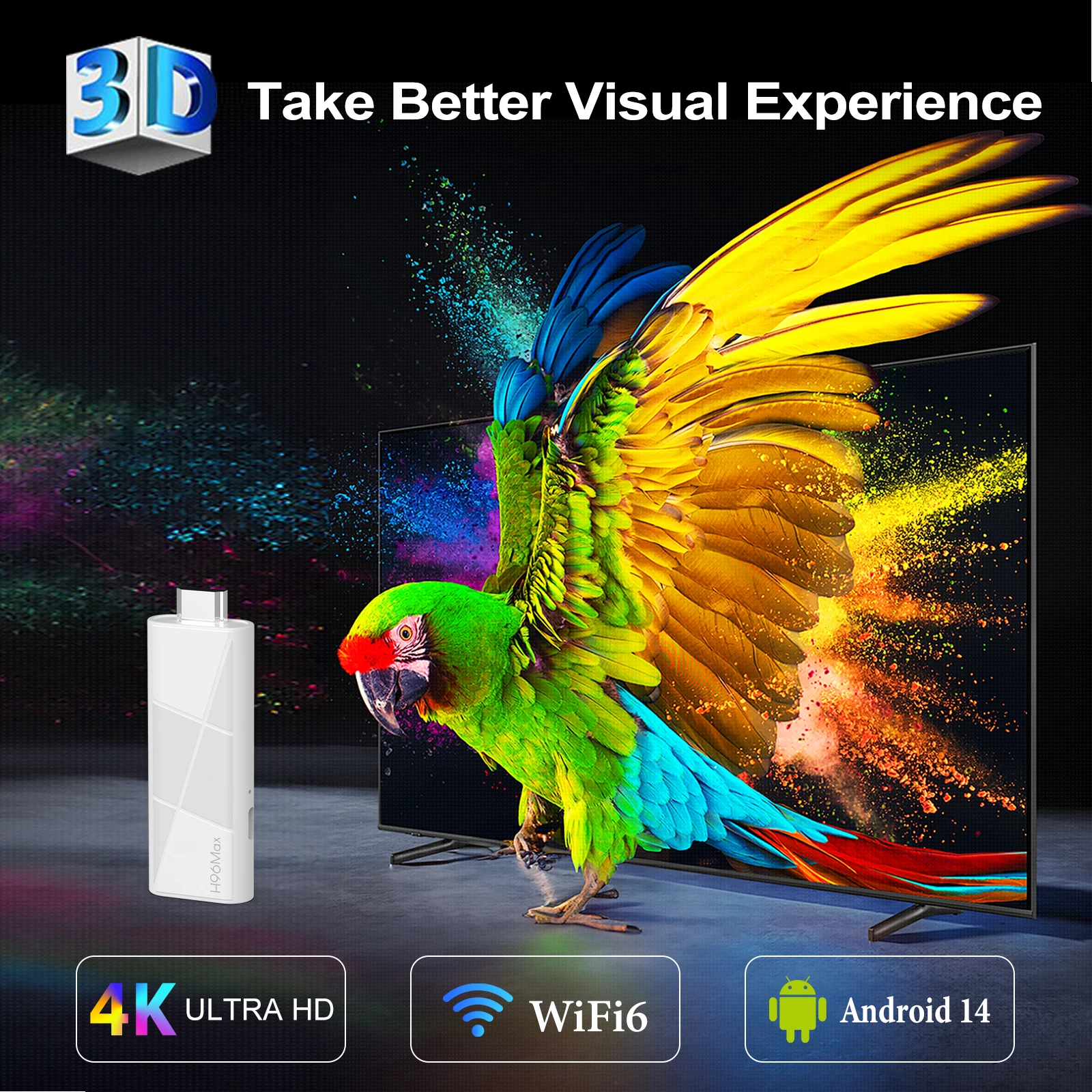 H96 MAX RK3518 Android 14 WIFI6 4K 2G+16G TV BOX网络高清盒子-阿里巴巴