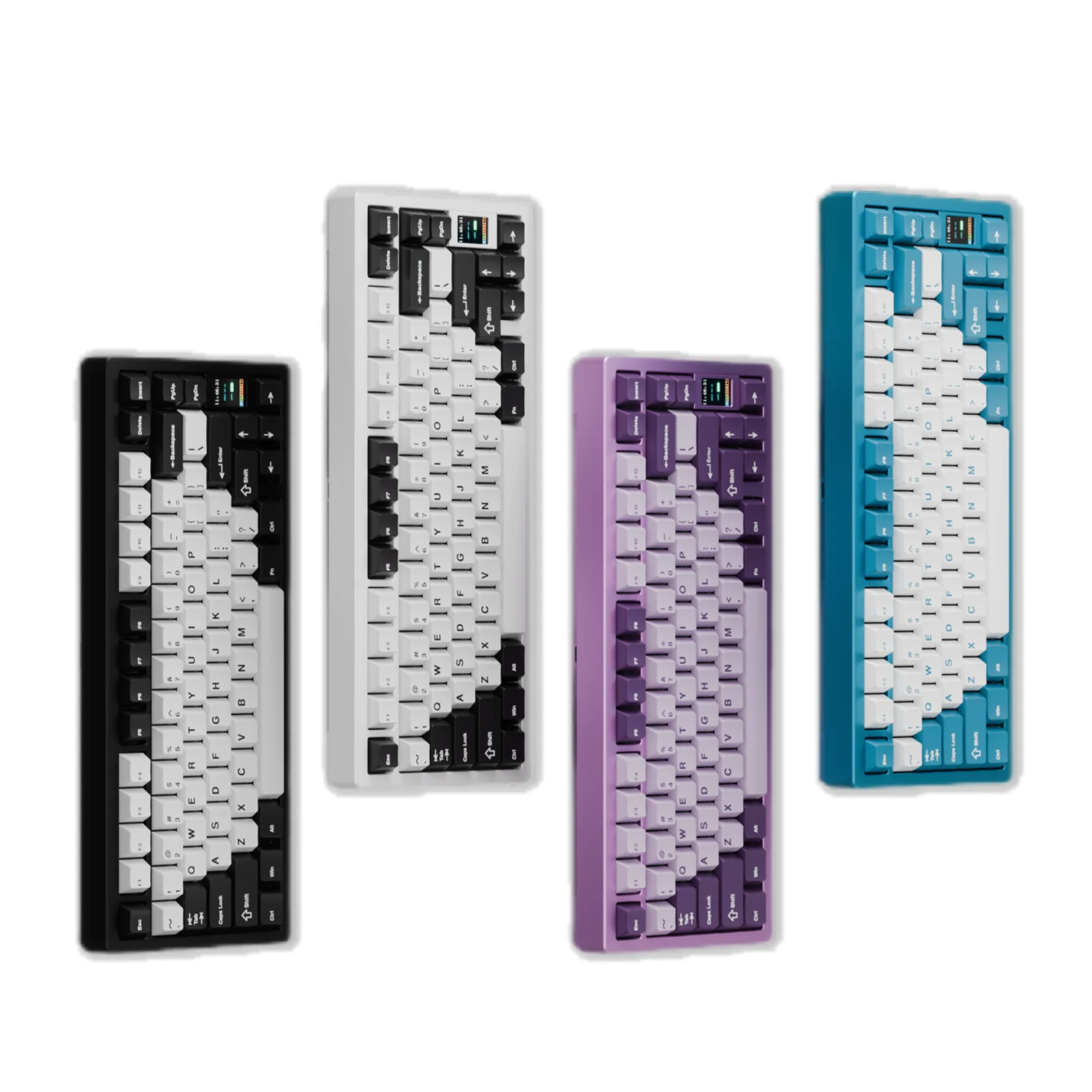 Chilkey-ND75-Keyboard-75-Layout-Mechanical-Keyboard-Hot-Swappable-Custom-Keyboard-Tri-mode-RGB ...