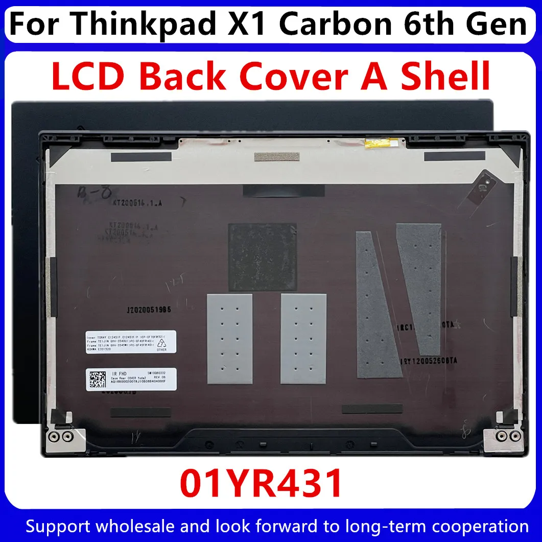 New-For-Lenovo-Thinkpad-X1-Carbon-6th-Gen-Laptop-LCD-Screen-Back-Cover ...