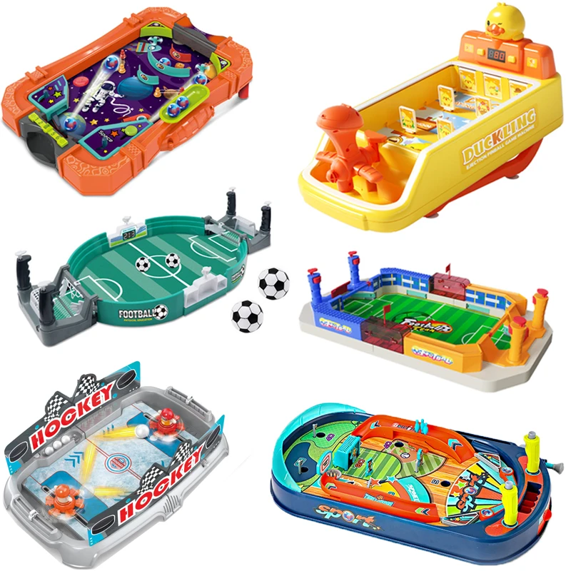 Kids-Pinball-Machine-Toys-Soccer-Table-Basketball-Board-Game-Fun-Sports ...