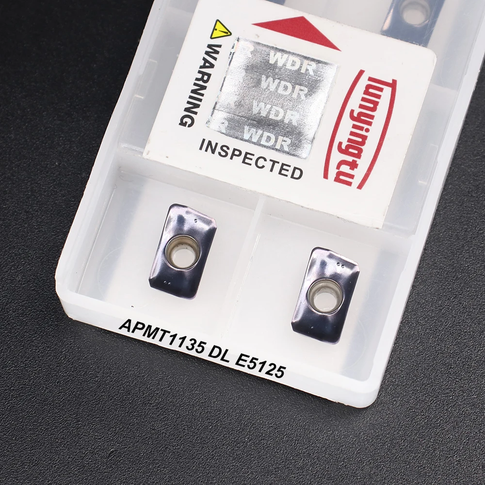 APMT1135 PDER DL E5125 Carbide Inserts Turning tool Face Mill APMT 1135 ...