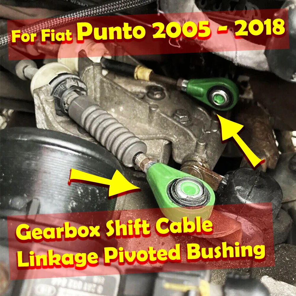 Gearbox-Shift-Cable-Linkage-Pivoted-Bushing-For-Fiat-Punto-Repair-Kit ...