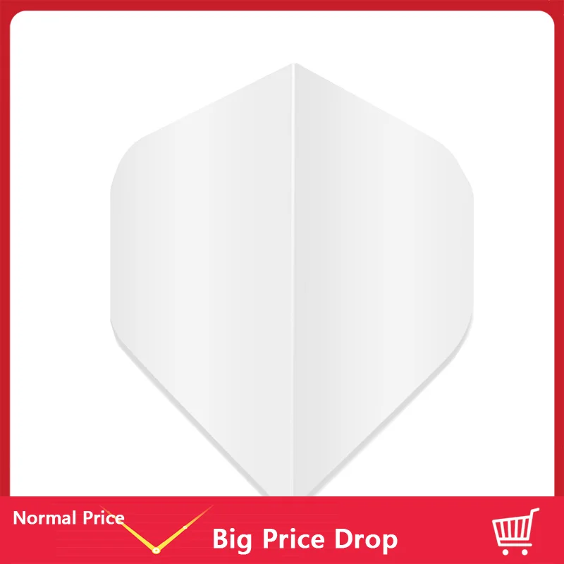 6PCS Dart Flights Wing Tails Standard Shape (6 Types Available )