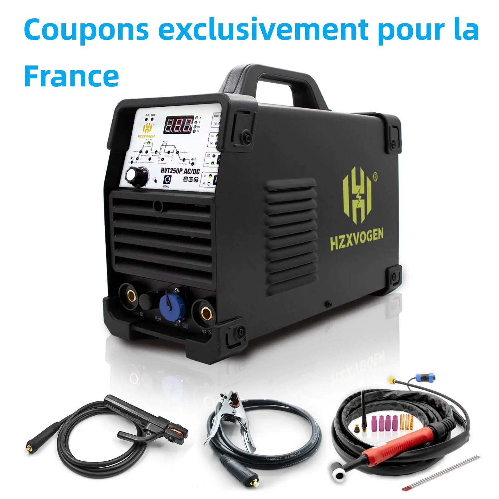 HZXVOGEN-Machine à Souder Tig en Aluminium AC/DC, Soudeur à Bâton de ...