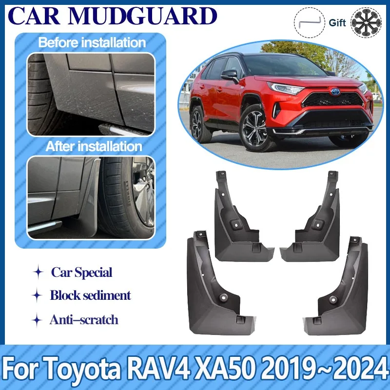 Car-Mudguards-For-Toyota-RAV4-XA50-Suzuki-Across-2019-2024-Anti-splash ...