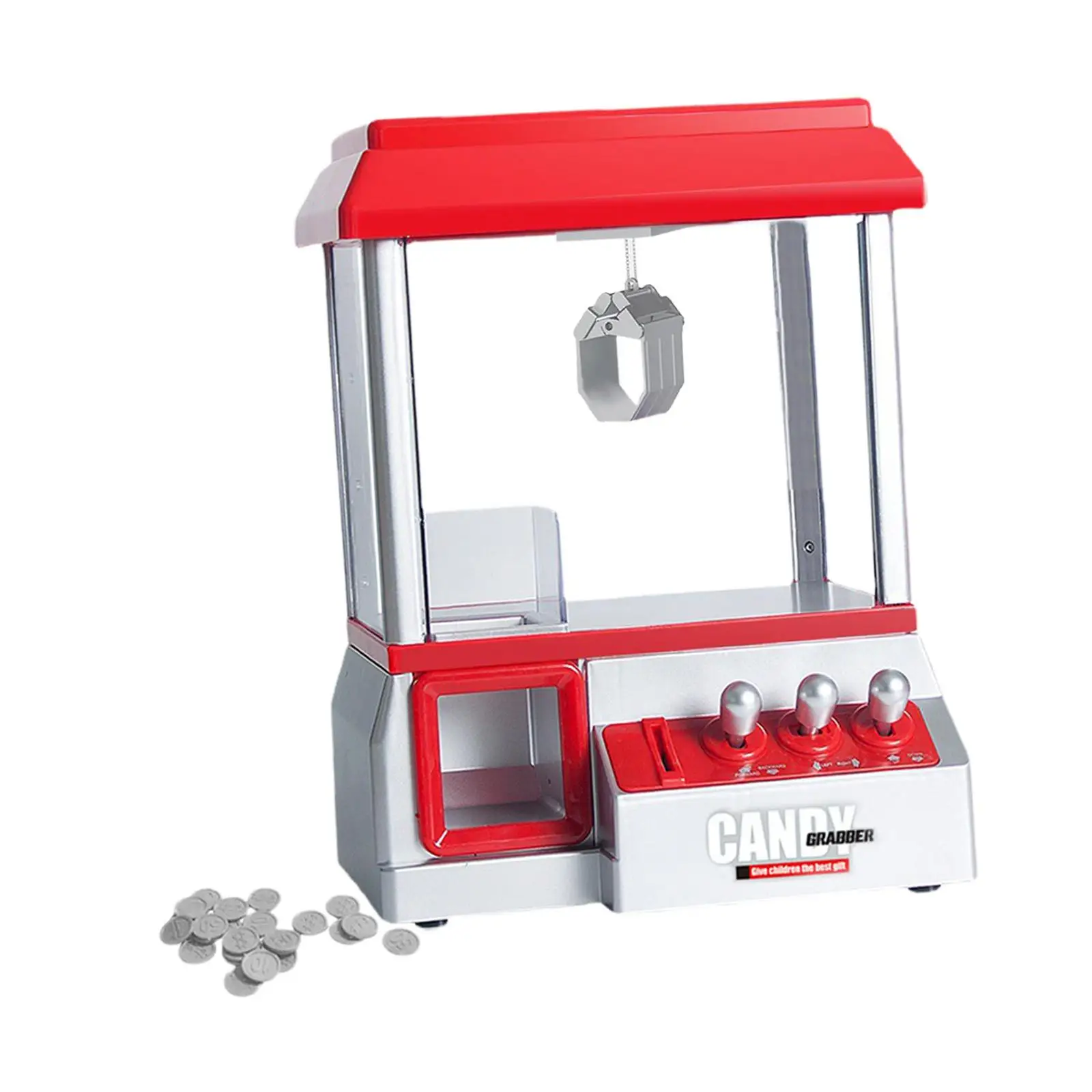 Arcade Game Claw Machine Prize Dispenser Small for Toddlers Kids Birthday