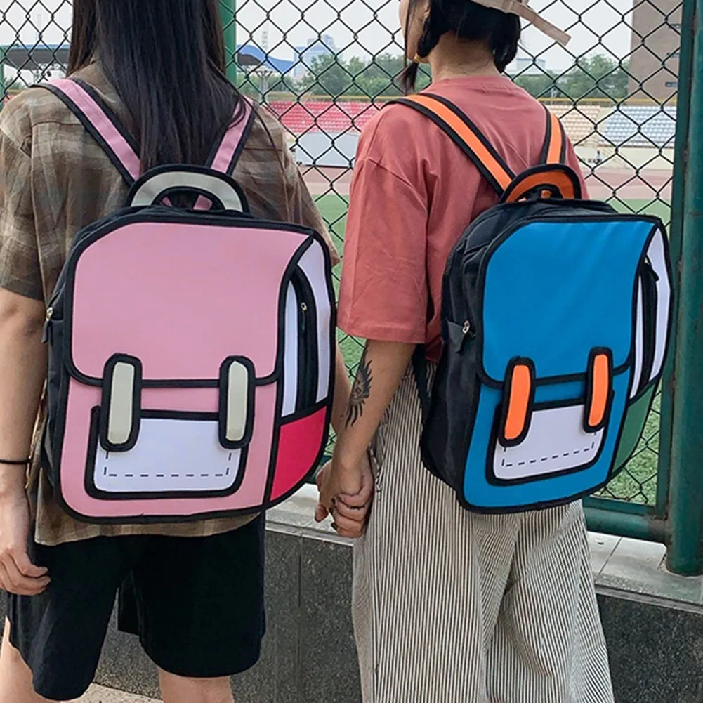 2d Backpack Shopping