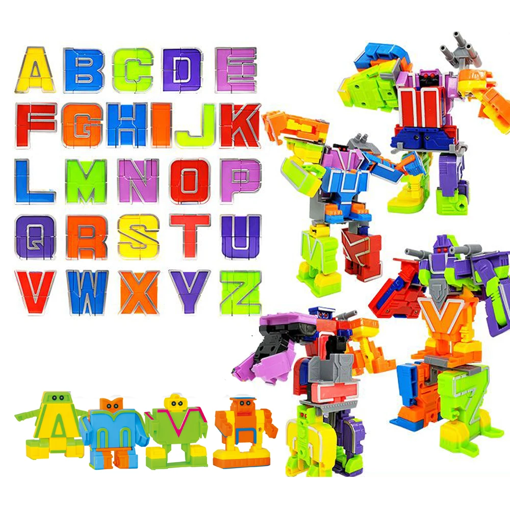 Aphabet-Robot-transformable-de-juguete-con-letras-en-ingl-s-juguete ...