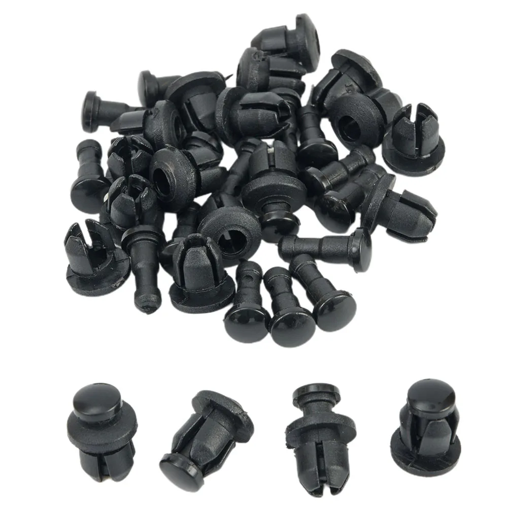 Tool Fairing Clips 8mm Hole Black For Blackbird CBR1100 For Pan ...