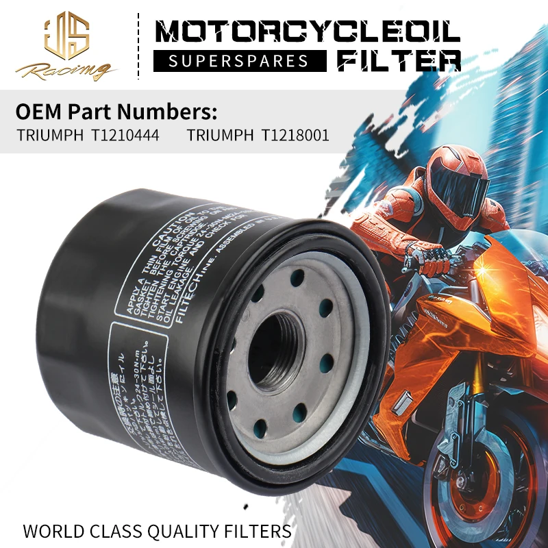 JSRAOIMG Oil Filter For Triumph Tiger 800 XC XCX XR XRX XCA XRT 660 ...