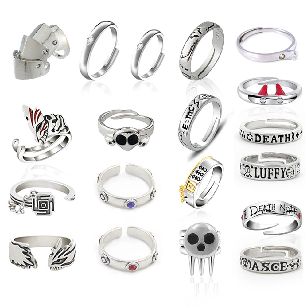 20Pcs-Lot-Anime-Jujutsu-Kaisen-Yuta-Okkotsu-Rings-Cosplay-Itadori-Yuji ...