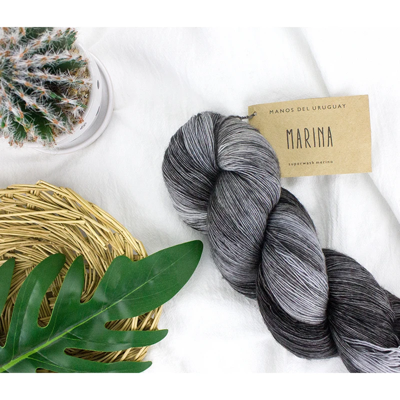 Manos Marina 100% Superwash Merino Handdyed Yarn From Uruguay