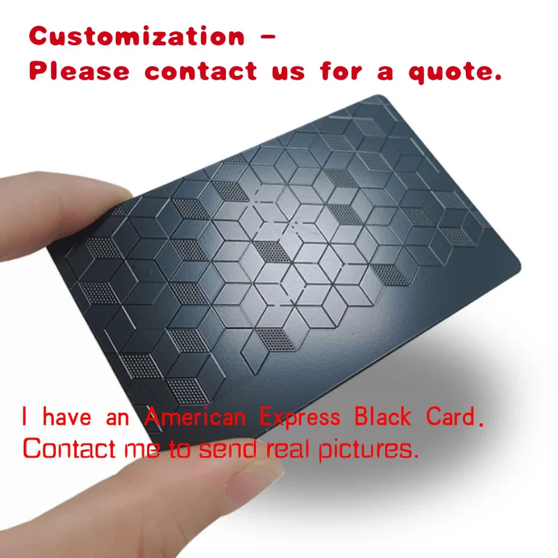 custom.Vip Membership Metal Business Cards Custom Bank Nfc Credit Blank ...