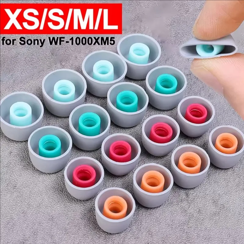 4/1Pairs Silicone Replacement Ear Tips for Sony WF-1000XM5 1000XM4 ...