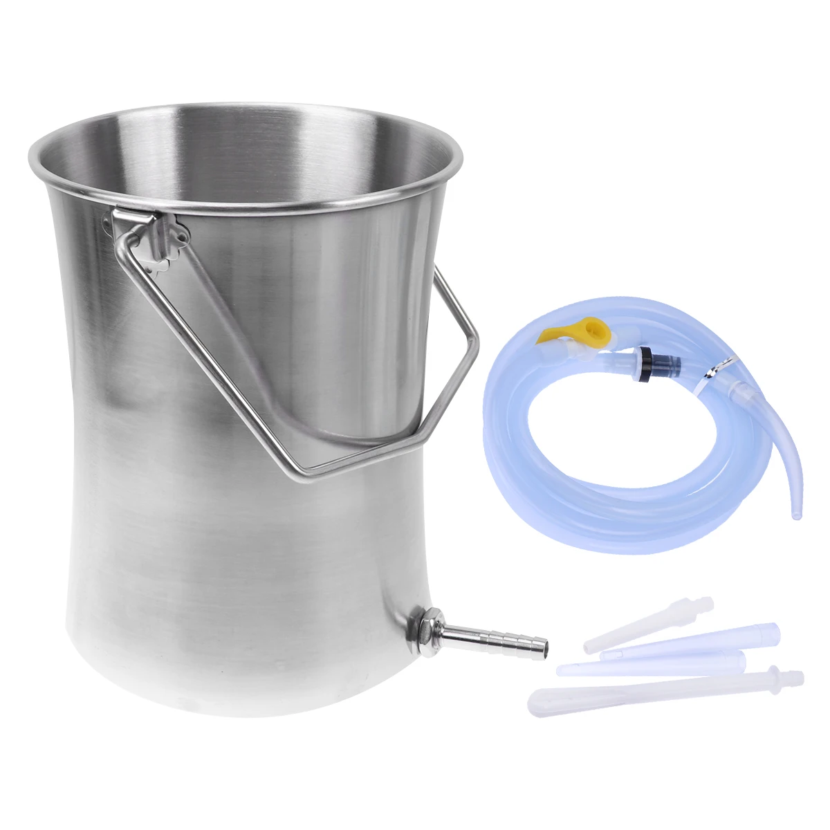 1-Set-2L-Enema-Barrel-Reusable-Colonic-Irrigation-Bucket-Stainless ...