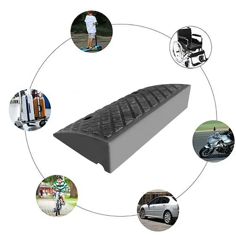 1PC-5CM-7CM-New-Portable-Lightweight-Car-Curb-Ramps-Black-Car-Curb-Ramp ...