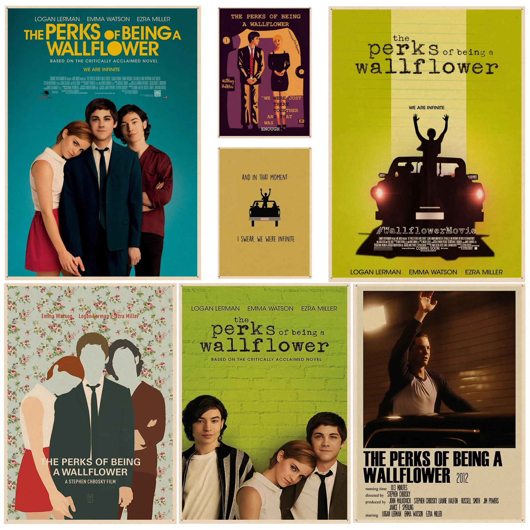 Movie-The-Perks-Of-Being-A-Wallflower-Good-Quality-Prints-And-Posters ...