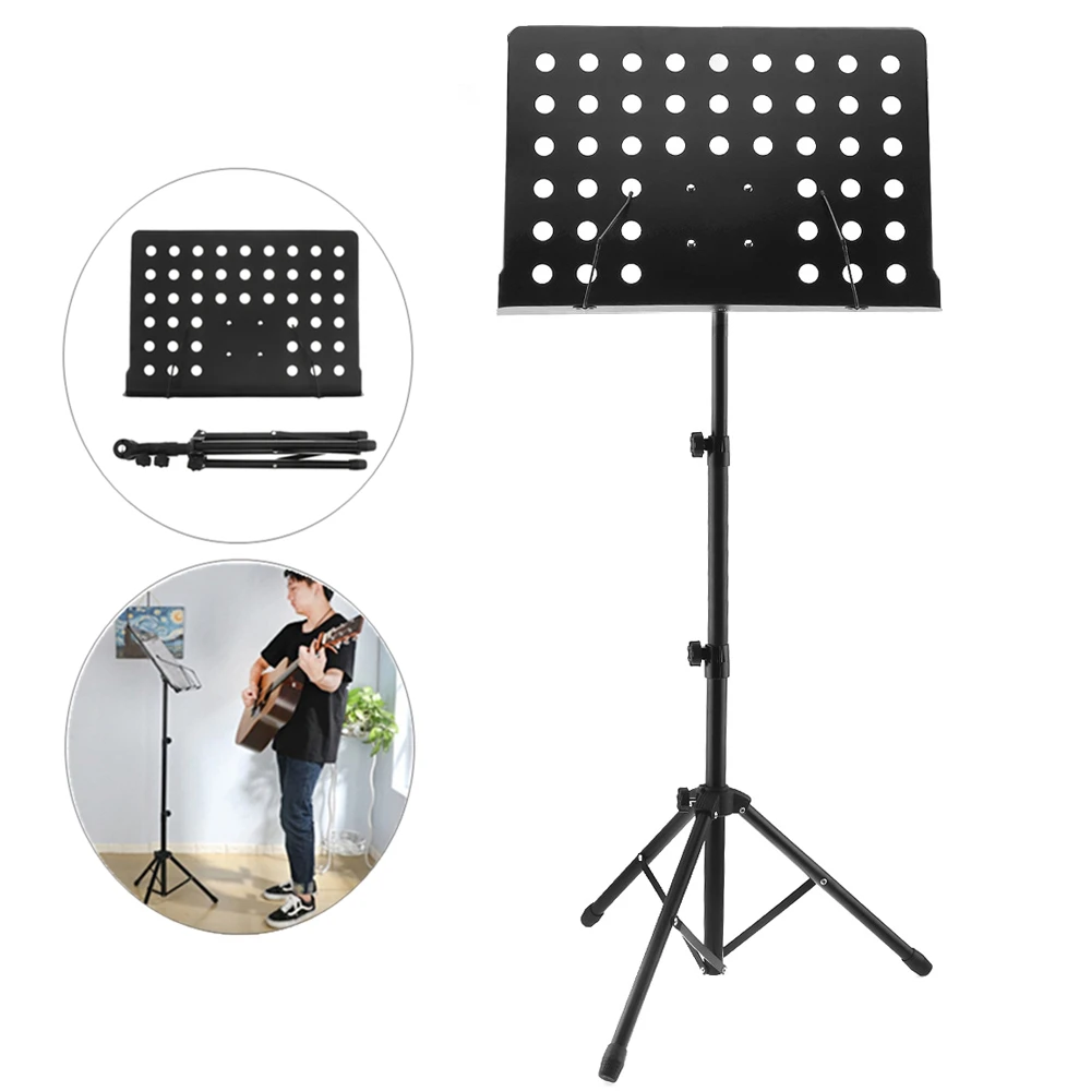 Aluminum-Alloy-Colourful-Thickening-Music-Stand-Tripod-Stand-Holder-ABS ...