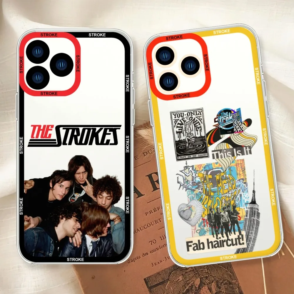 Funda-de-tel-fono-de-Rock-Band-The-Strokes-carcasa-transparente-para ...
