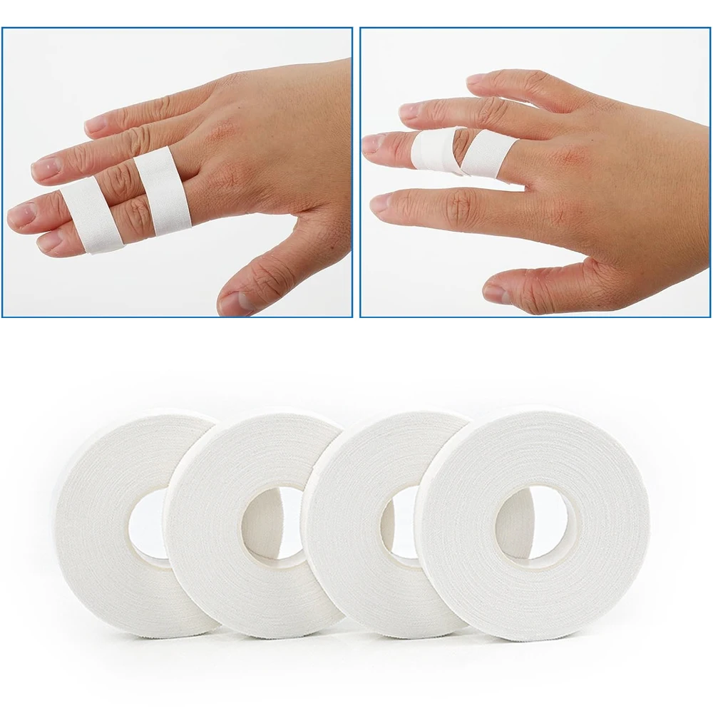 White-Sports-Athletic-Adhesive-Fingers-Tape-for-Weight-Lifting ...