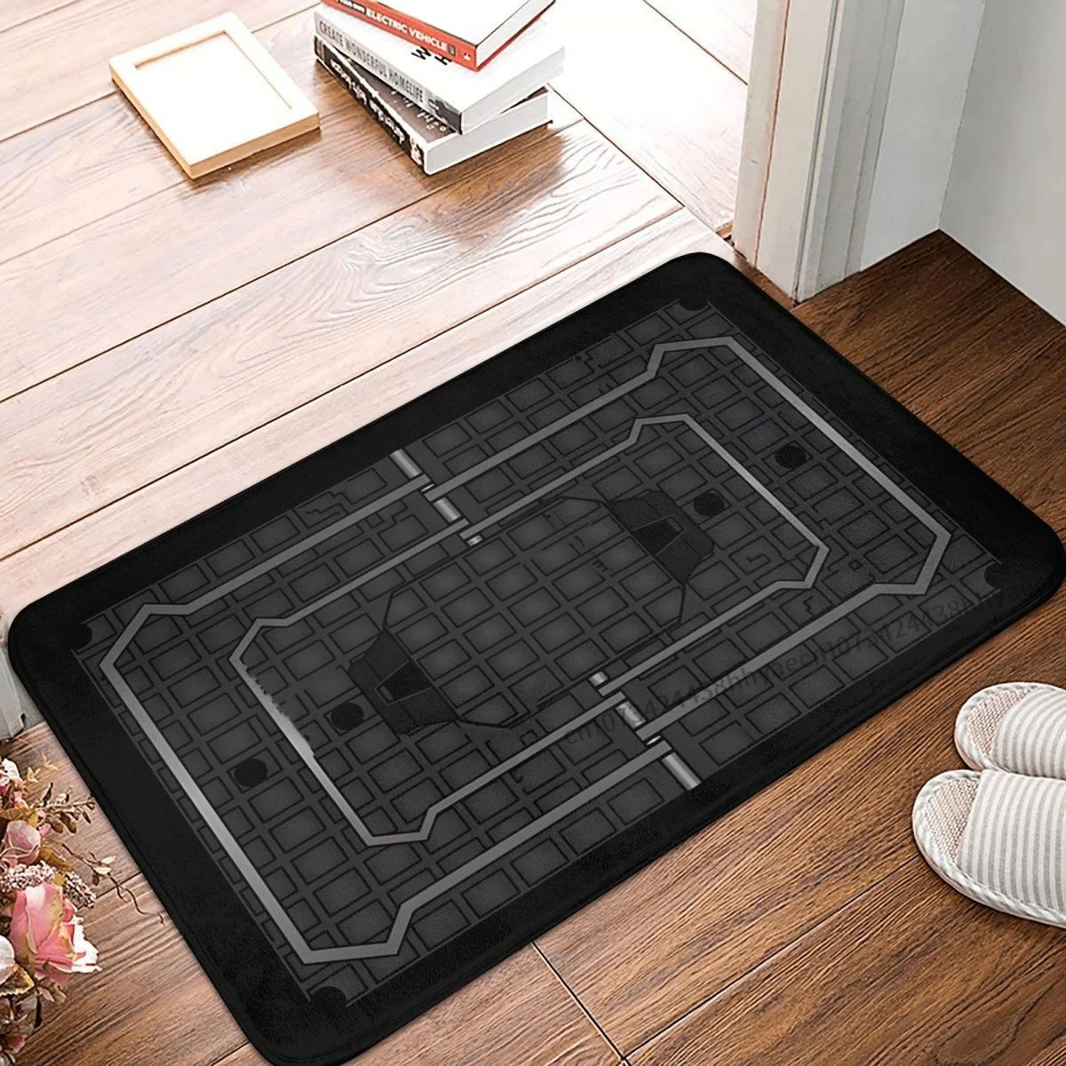 Non-slip Doormat Living Room Mat JTF2 Bath Mat Bear Frost Trap Balcony ...