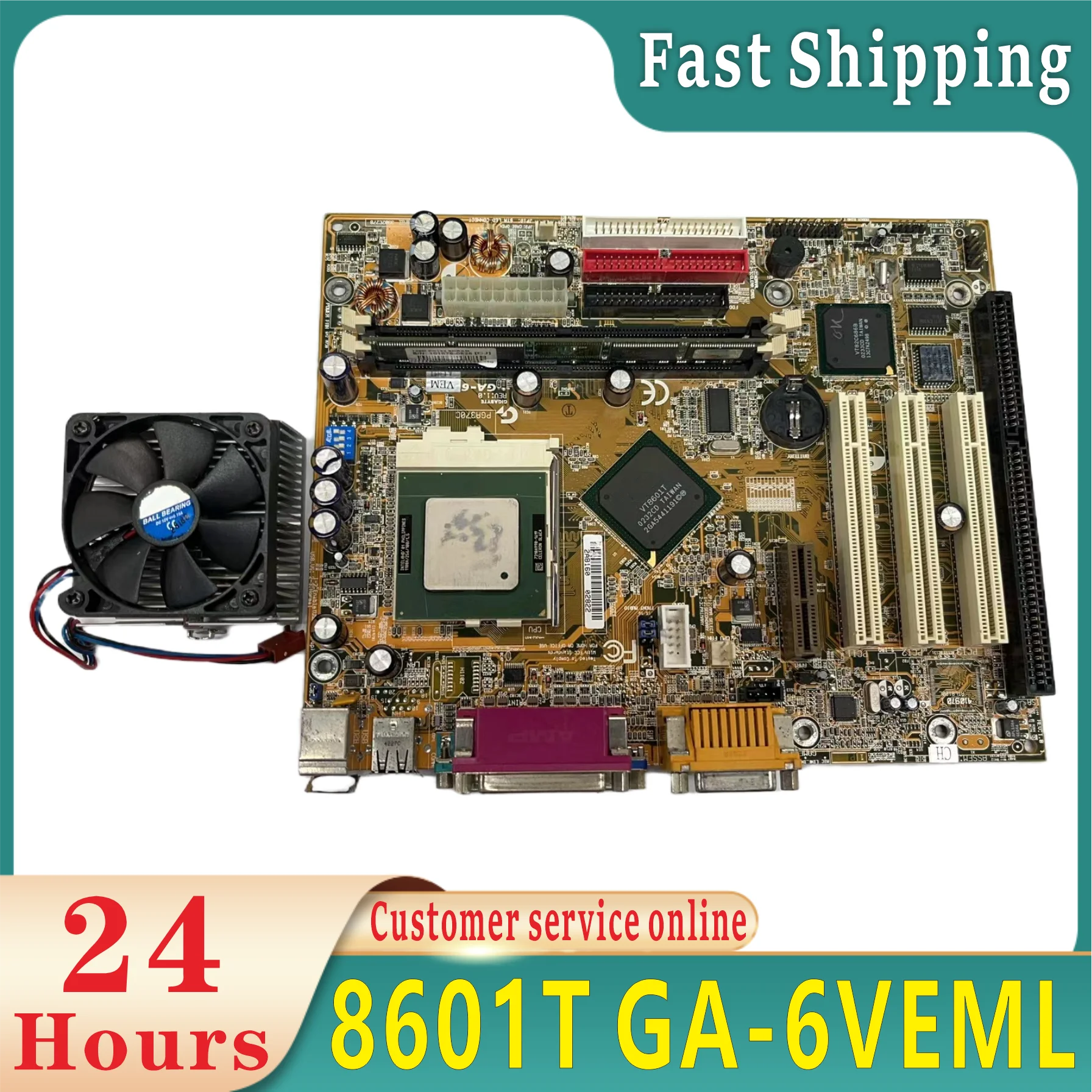 100-tested-original-8601T-GA-6VEML-GA-6VEM-ISA-industrial-board ...
