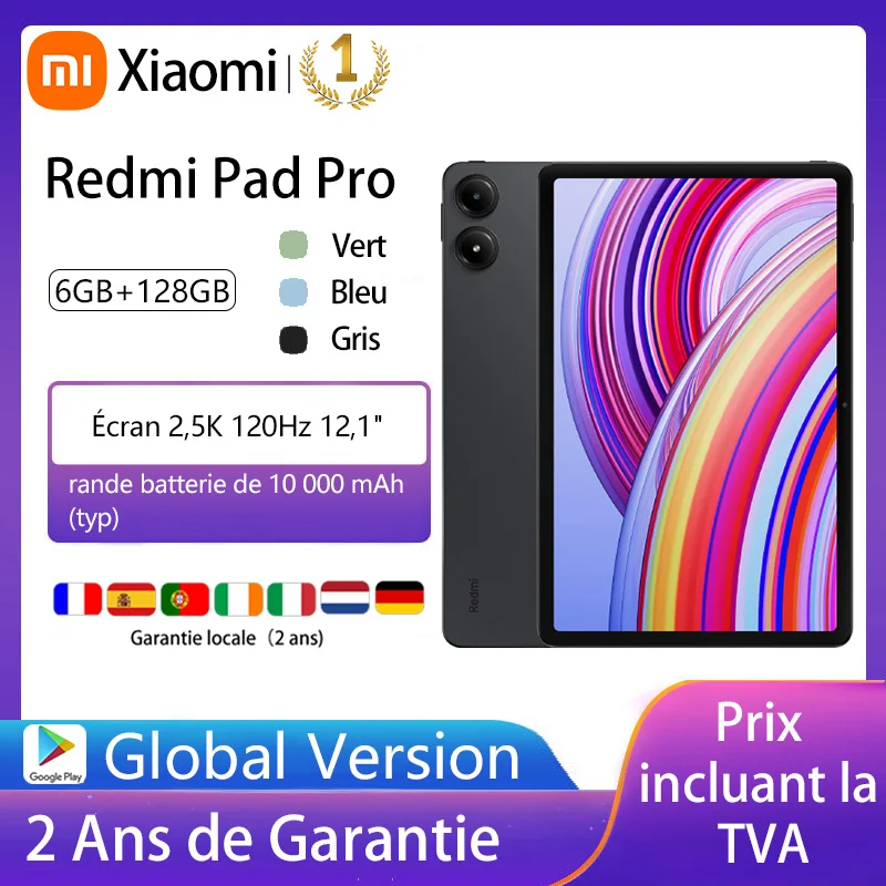 Xiaomi-Redmi-Pad-Pro-12-1-120Hz-8-MP-Camera-10000-mAh-33-W-Charging ...