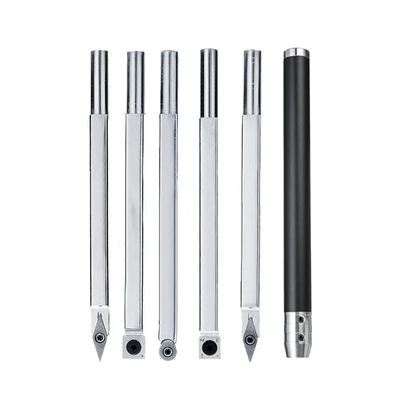 Alloy-Turning-Tool-With-Wood-Carbide-Insert-Cutter-Square-Round-DIY ...