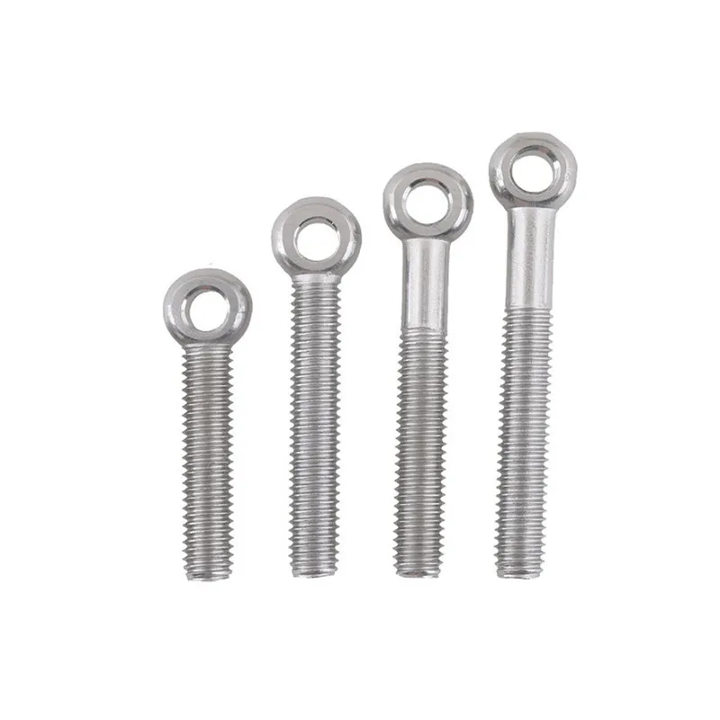 1-5 PCS GB798 304 Stainless Steel Ring Link Bolt Fisheye Eye Slip Hole ...
