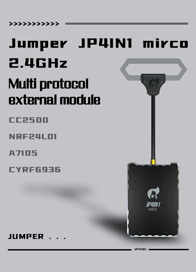 Jumper JP4IN1 Micro JR 4-в-1 Многопротокольный внешний передатчик TX ...