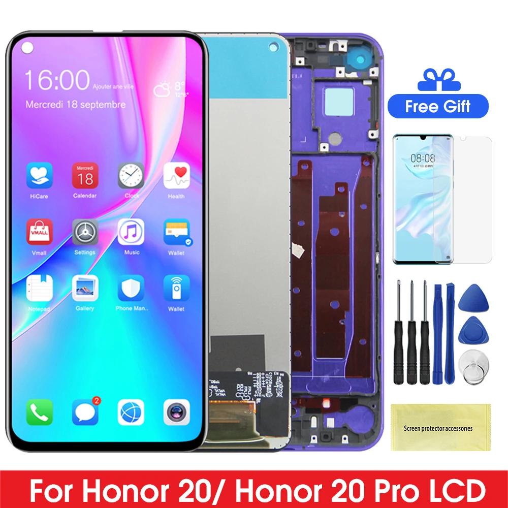 6-26-Screen-Assembly-for-Honor-20-YAL-L21-Lcd-Display-Digital-Touch ...