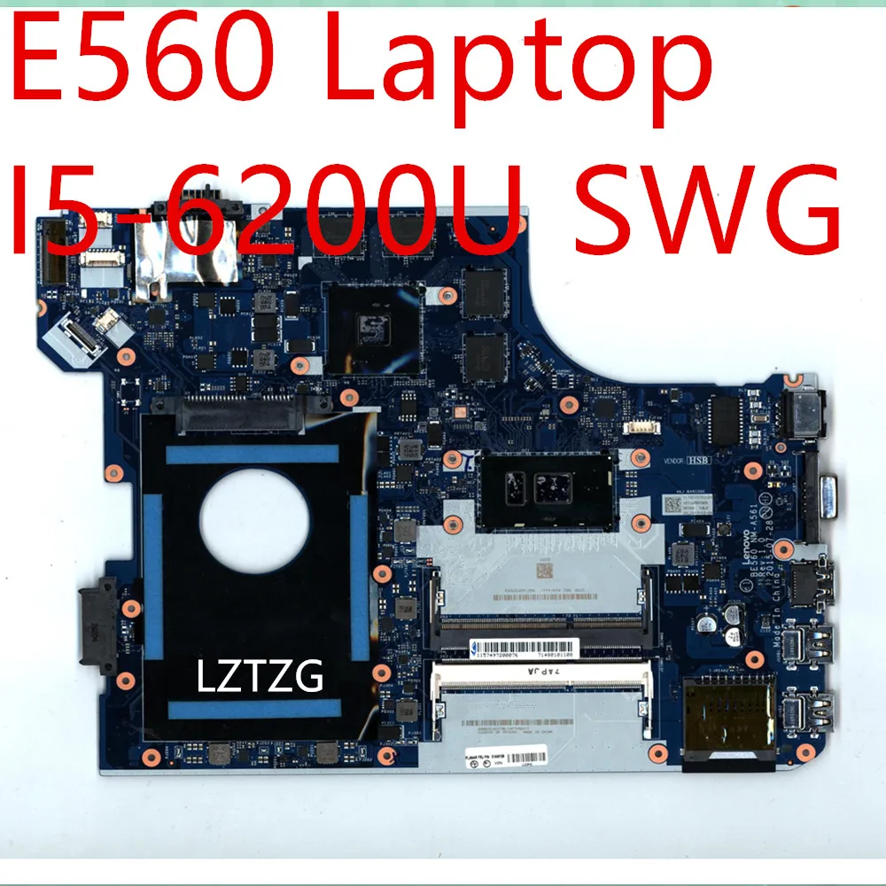 Placa-base-para-port-til-Lenovo-ThinkPad-E560-I5-6200U-SWG-01HY632 ...