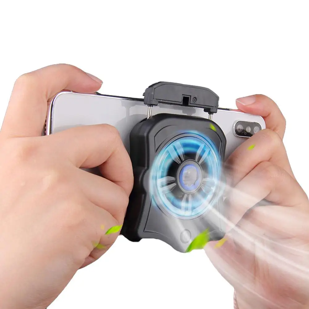 Phone-Cooler-For-Gamer-Adjustable-Fan-Holder-Cooling-Pad-Mobile-Cooler ...