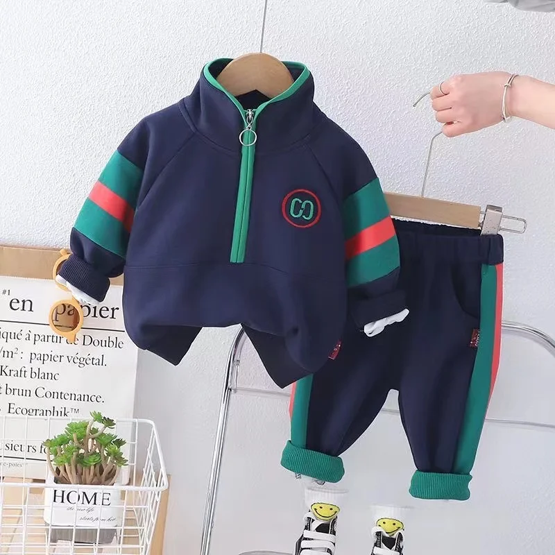 Spring-Autumn-Baby-Toddler-Boys-Cotton-Sweatshirt-Sweatpants-Set-Kids ...